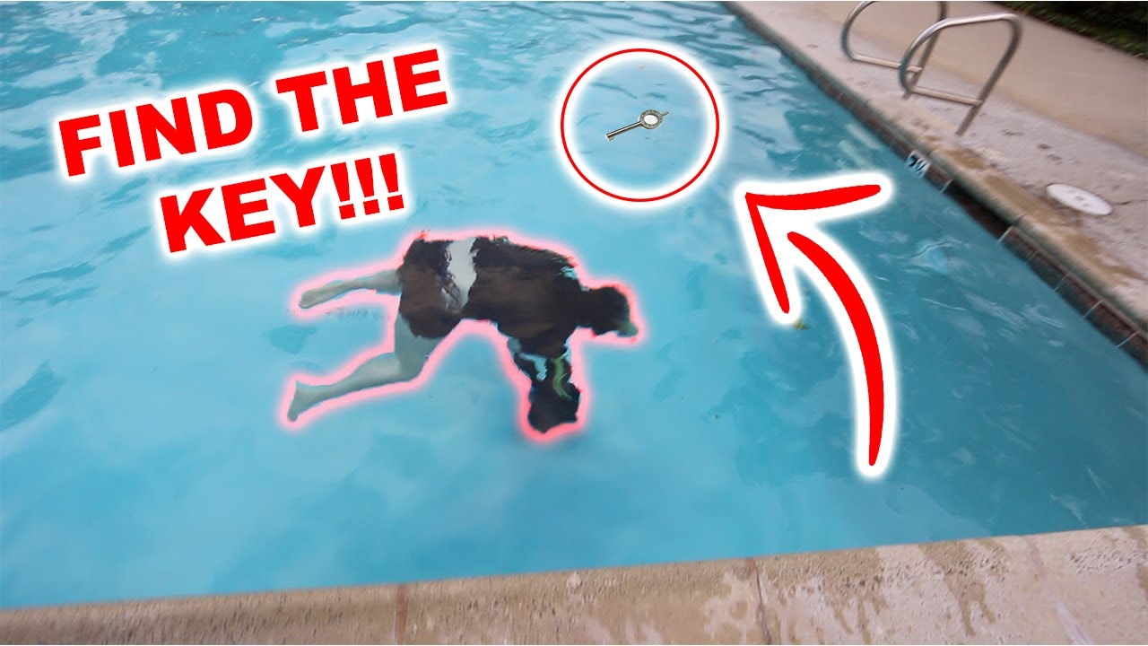 HANDCUFFED TO THE BOTTOM OF THE POOL!!! (DON'T TRY THIS) - YouTube