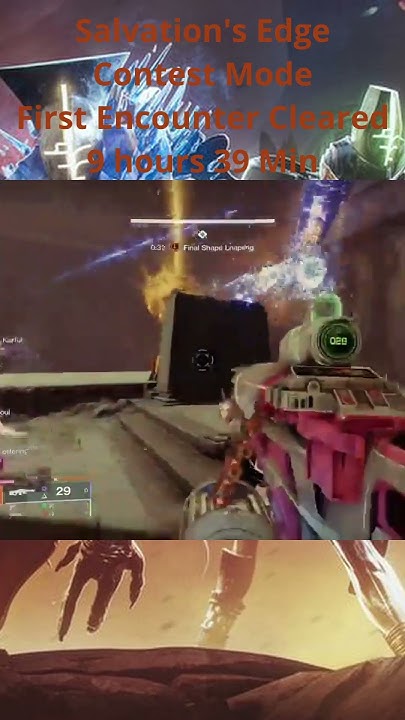 Salvations Edge Contest Mode First Encounter Clear! #shorts - YouTube