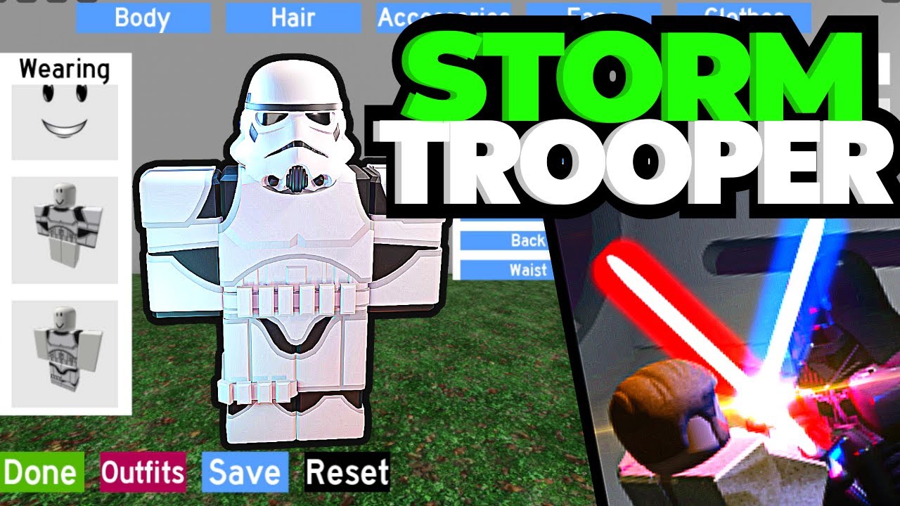 Saber Showdown 🎮 Como ser un STORMTROOPER en SABER SHOWDOWN ROBLOX 🤔 ...