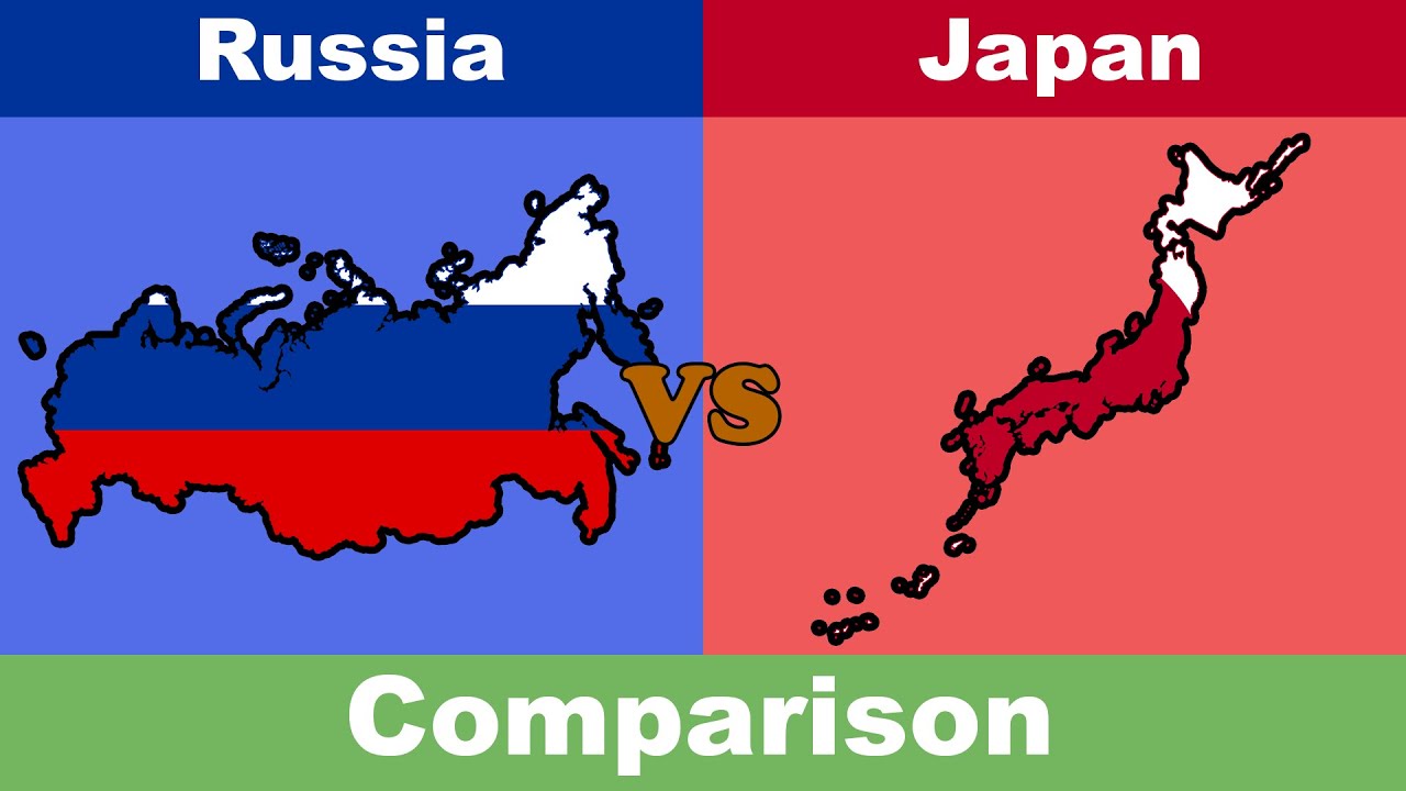 Russia vs Japan | Japan vs Russia | Russia | Japan | Comparison ...