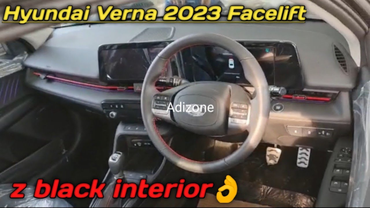 All New 2023 Verna Full Interior🔥 Video | Hyundai Verna 2023 Interior ...