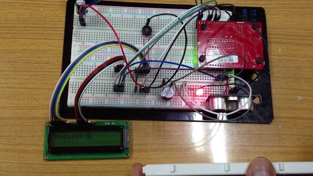 ELE417 - Parking Sensor (MSP430 Project) - YouTube
