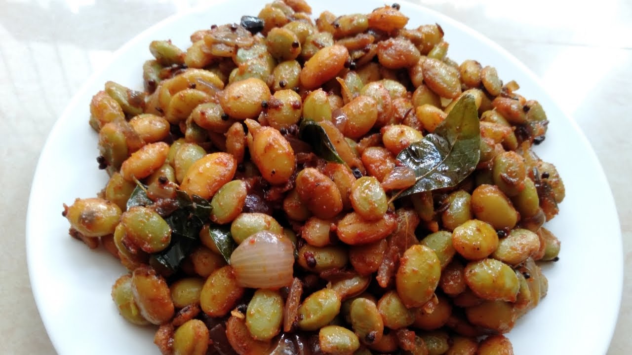 Mochai Poriyal,pachai mochai poriyal,field beans Poriyal,mochai recipe ...