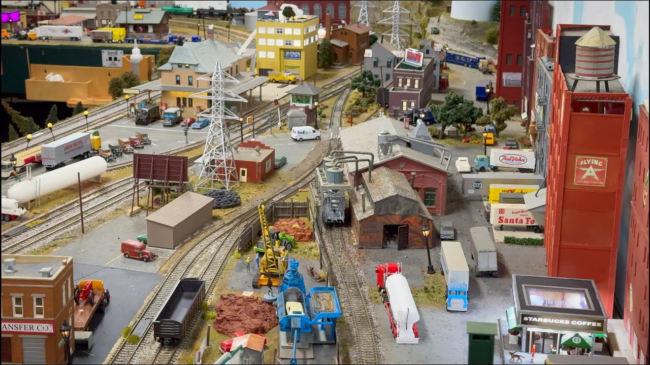 Beautiful Model Railroad Layout in HO Scale at the H.B. Plant Railroad ...