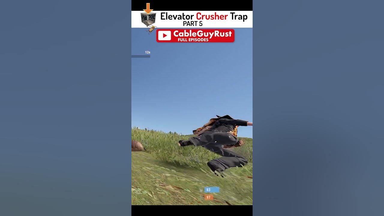 Elevator Crusher Trap Base Part 5 Cableguyrust Rust Rustpcgame Rustgame Rustpc