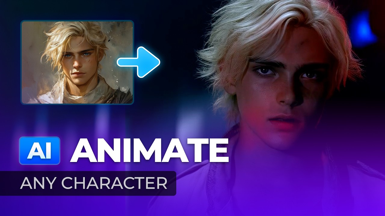 How to Use AI to Quickly Animate any Human-Like Photo - YouTube