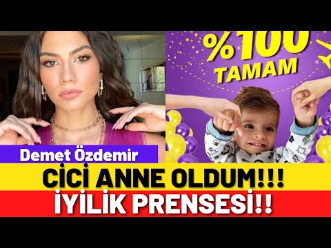 Demet Özdemir: Cici anne oldum 🧿 Yardım kampanyasında mutlu son