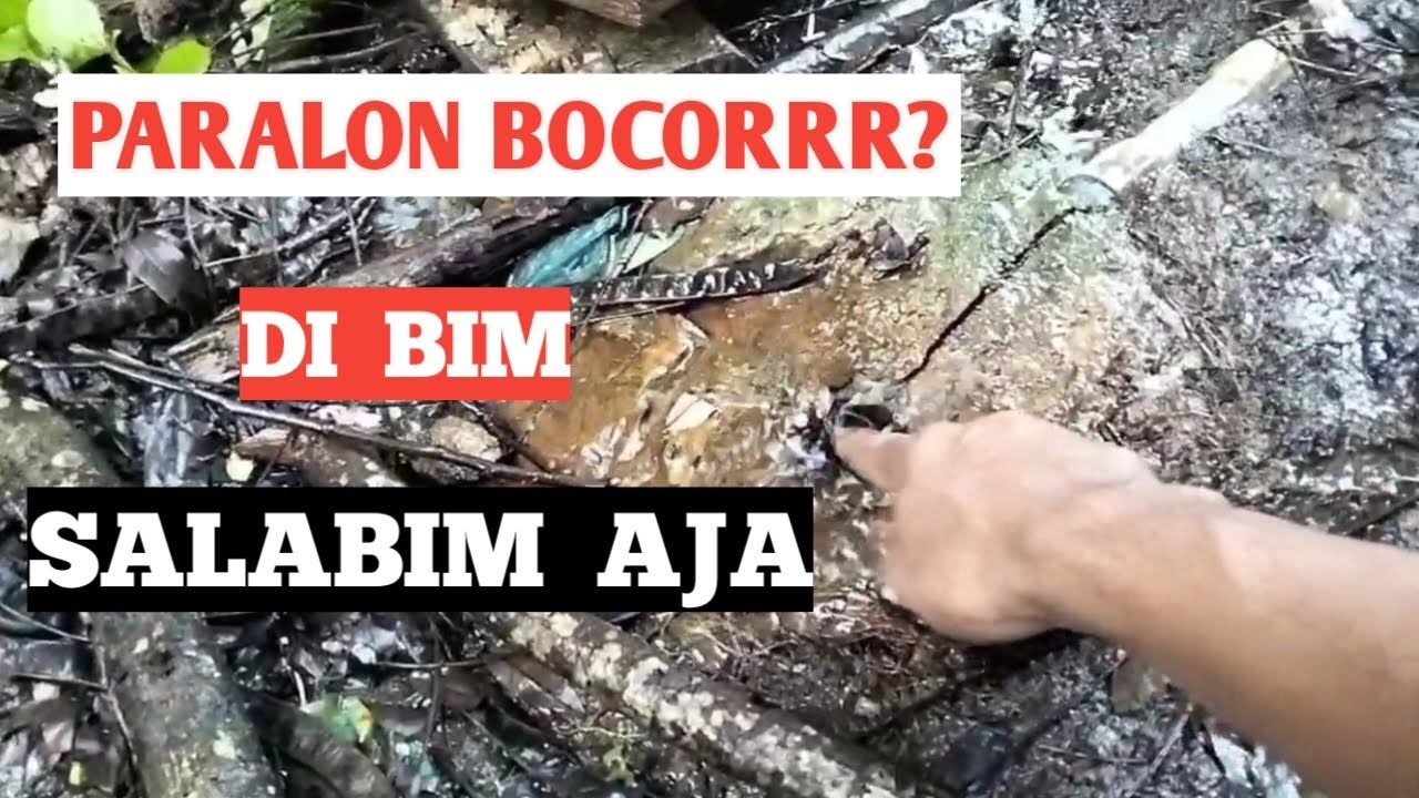 cara mudah memperbaiki paralon bocor - YouTube