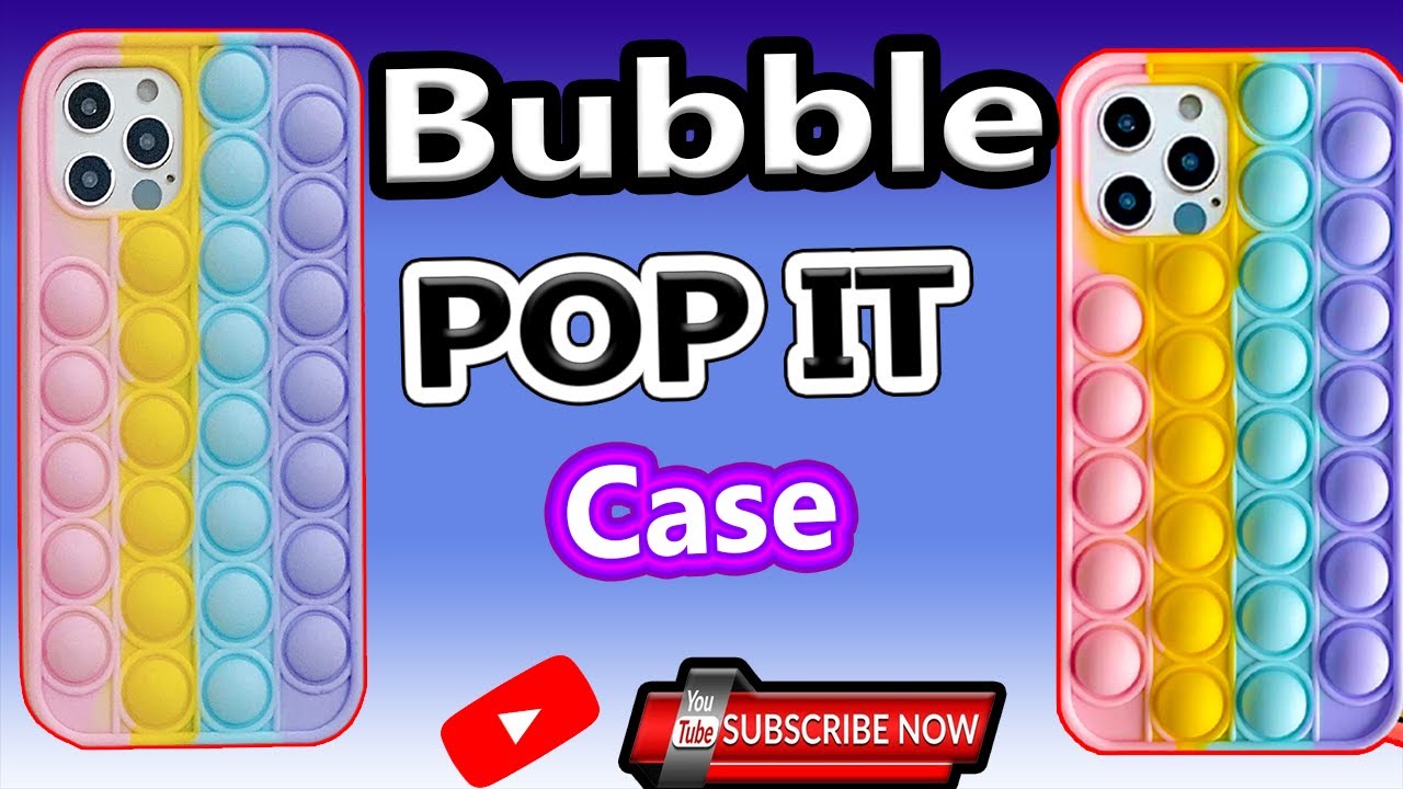 Pop It iPhone Case Impression | Bubble Case For Phone Review | Pop It ...