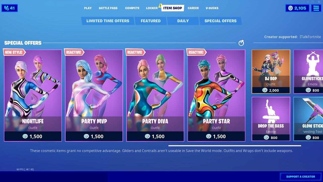 New Party Royale Skins (Fortnite Battle Royale) (Item Shop 7/30/20 ...
