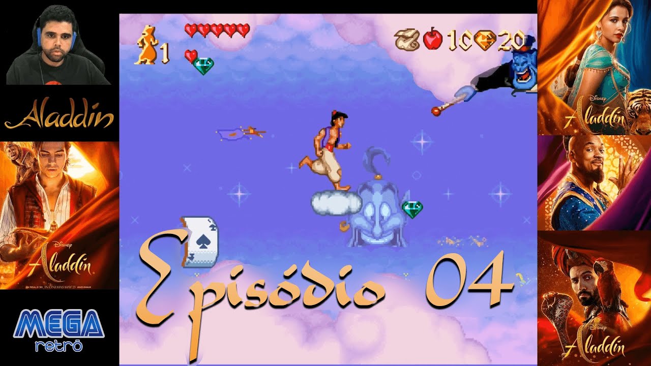 Aladdin - SNES 1993 - Episódio 04 - Mega Retrô - YouTube