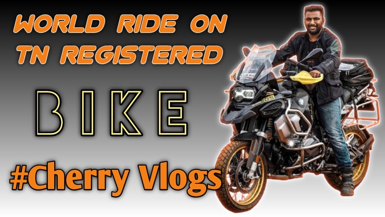 World Ride On TN Registered BMW Bike | Cherry Vlogs | Tagore Cherry | @CherryVlogsCV - YouTube