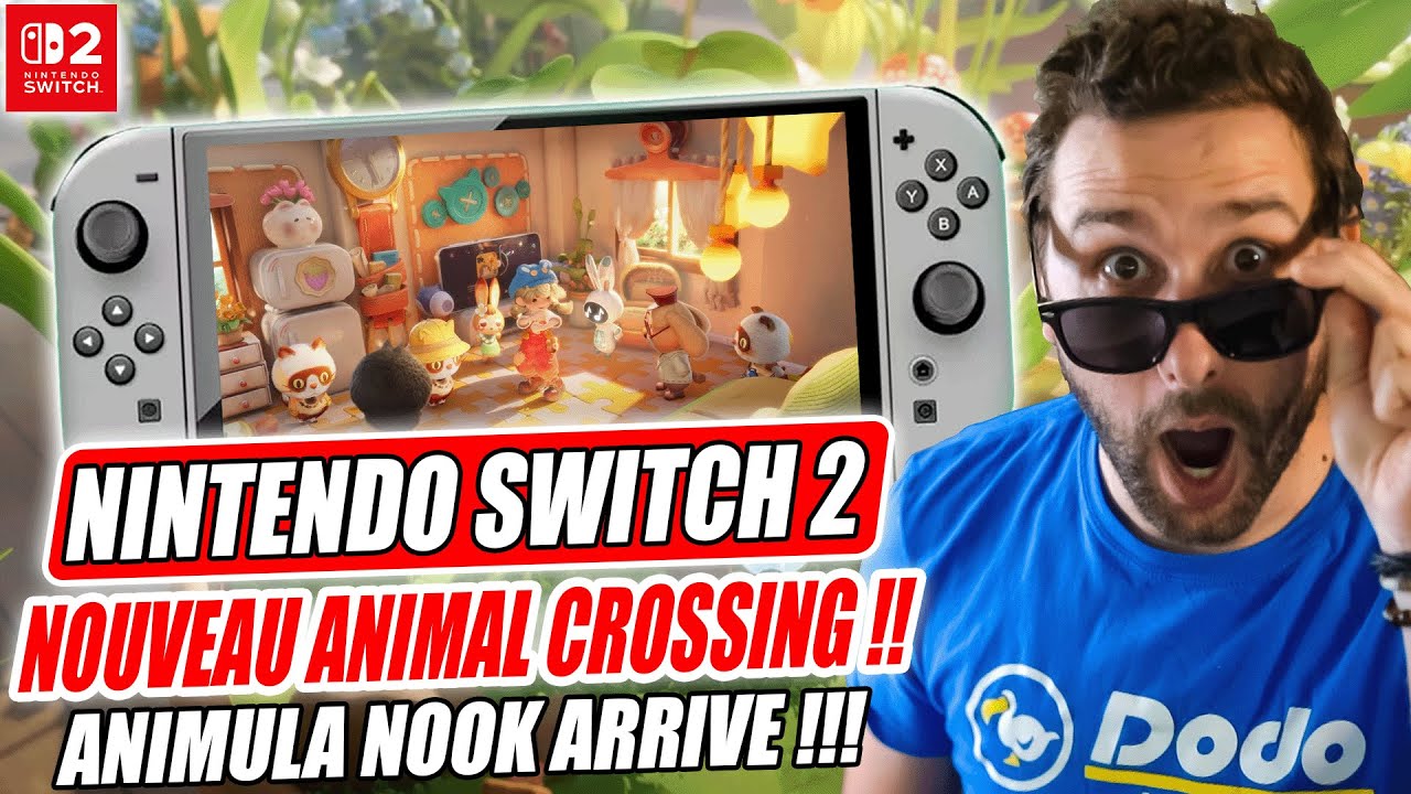 NINTENDO SWITCH 2 : NOUVEAU ANIMAL CROSSING LIKE !!! 😱 ANIMULA NOOK ...