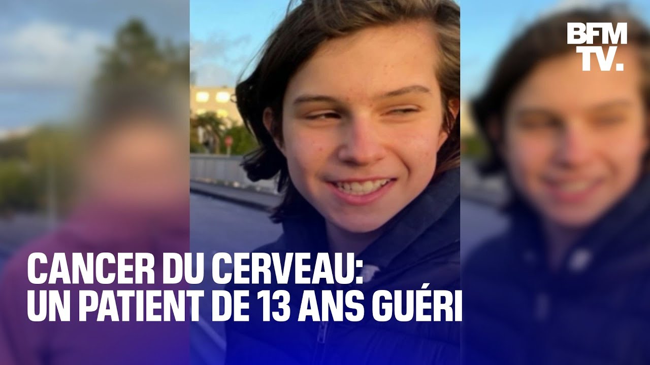 Lucas, 13 ans, guérit d'un cancer du cerveau - YouTube