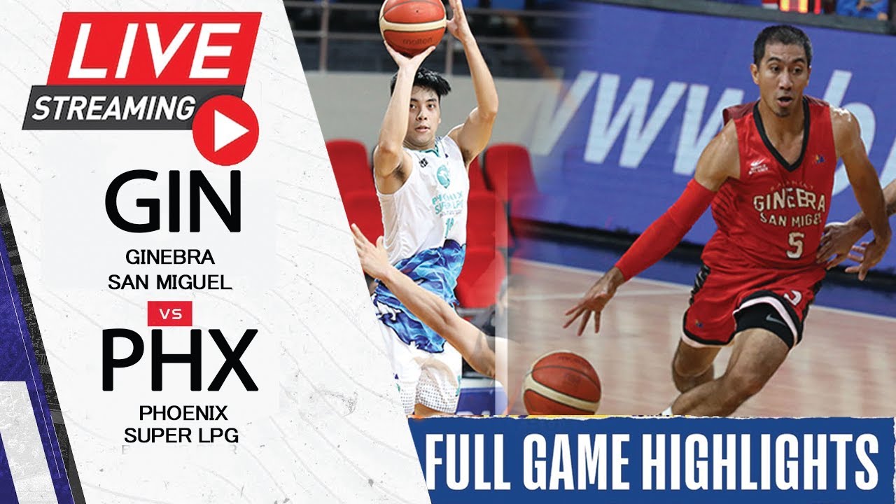 PBA LIVE Brgy. Ginebra vs. Phoenix Super LPG | 2023 PBA on Tour - June ...
