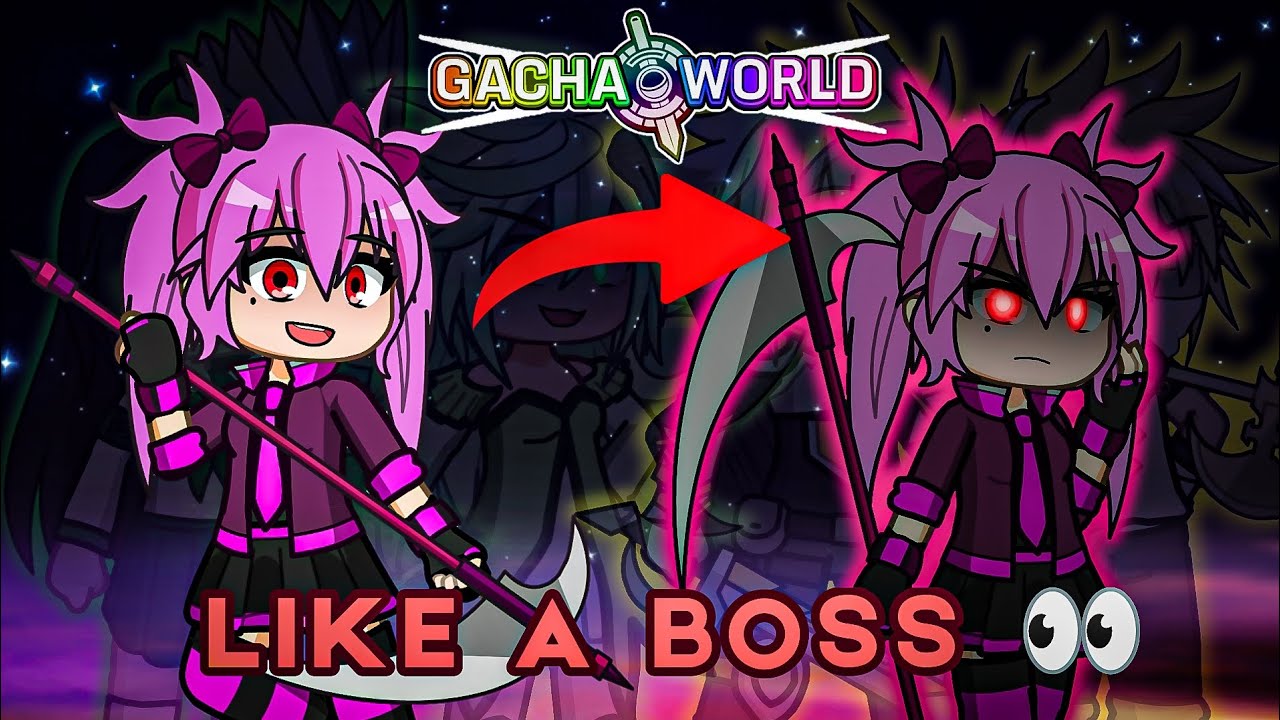 Turn your Character into a Boss Sprite like in Gacha World 😏 | Gacha ...