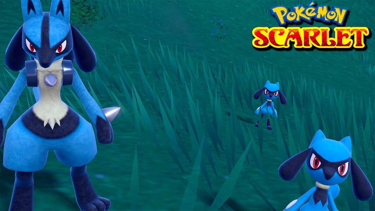 DONDE ENCONTRAR A RIOLU y LUCARIO en POKÉMON ESCARLATA y POKÉMON ...
