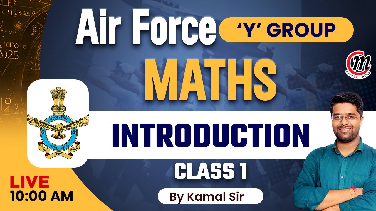 Air Force Math Y Group | Class 1 | Air Force Y Group Math | Air Force Y Group Math Practice Set ...