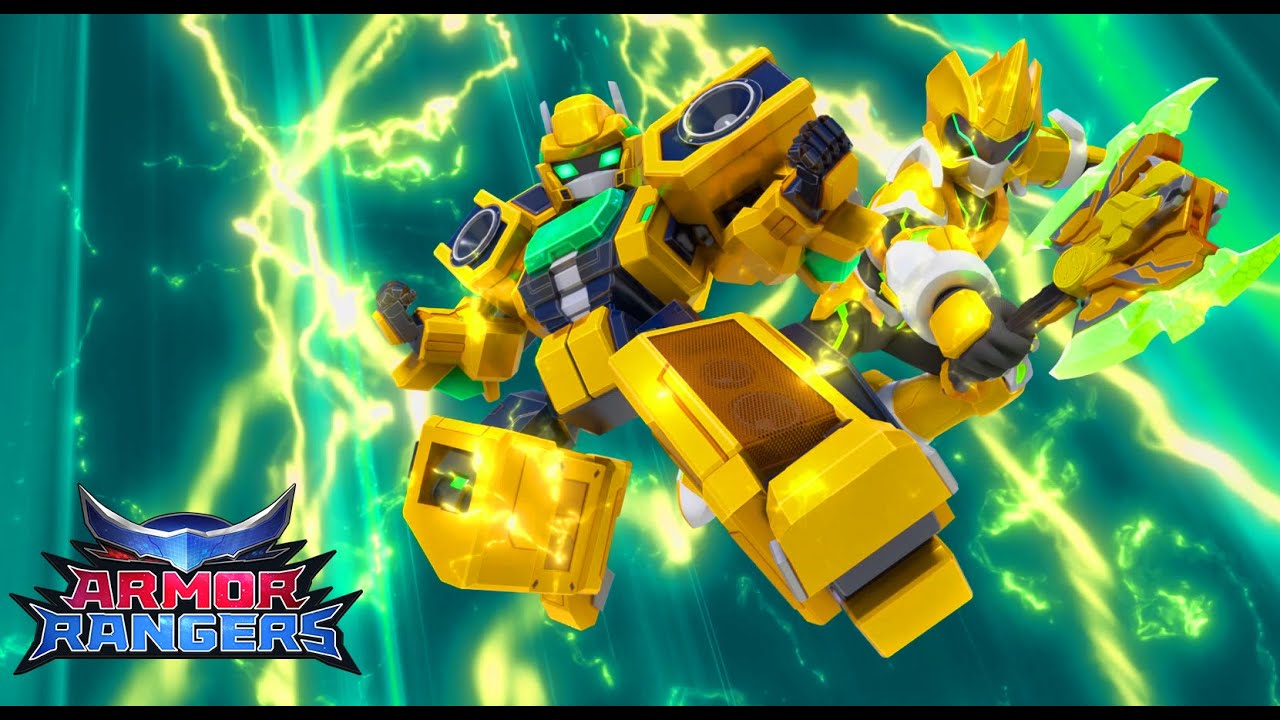 🚨Rakun, Transformasi!⚡｜Armor Rangers Musim 1 Trailer｜Super Hero ...