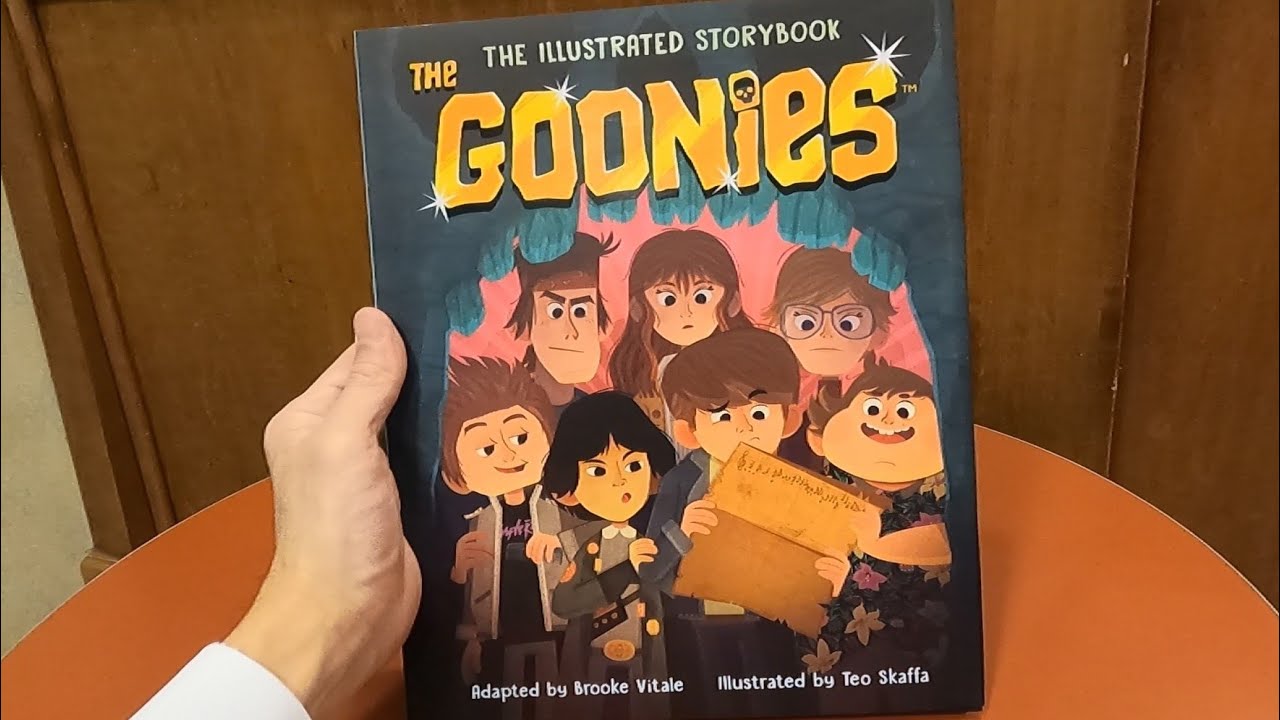 THE GOONIES THE ILLUSTRATED STORYBOOK BOOK CLOSER LOOK ILLUSTRATED ...