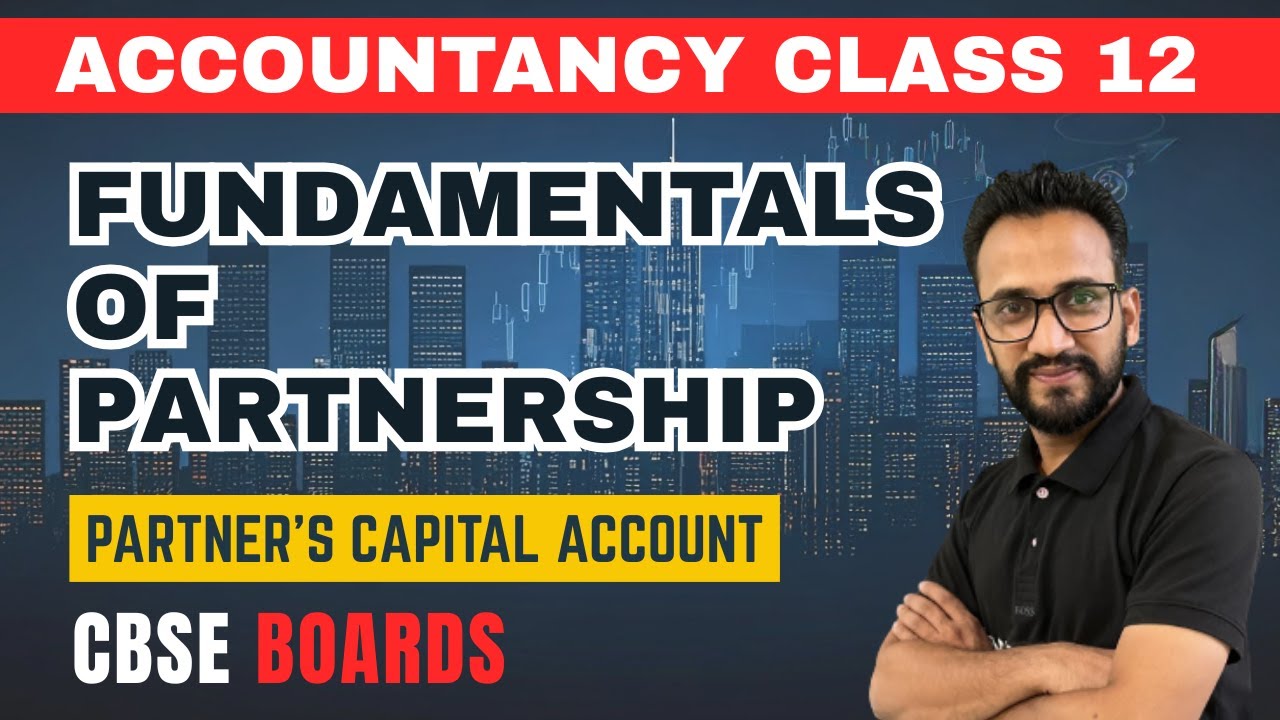 Partner's Capital Accounts | Chapter 1 | Fundamentals of Partnership ...