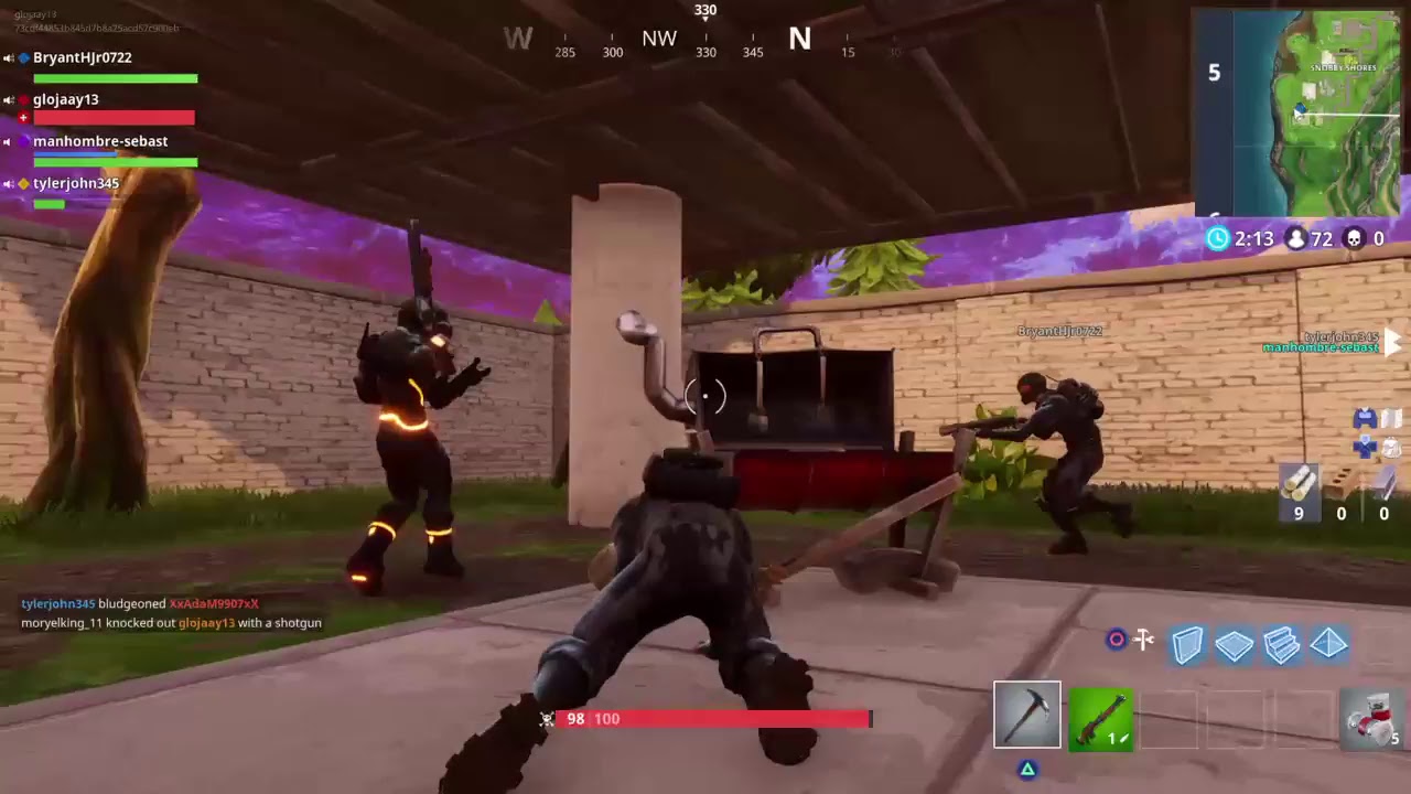 Fortnight playing - YouTube