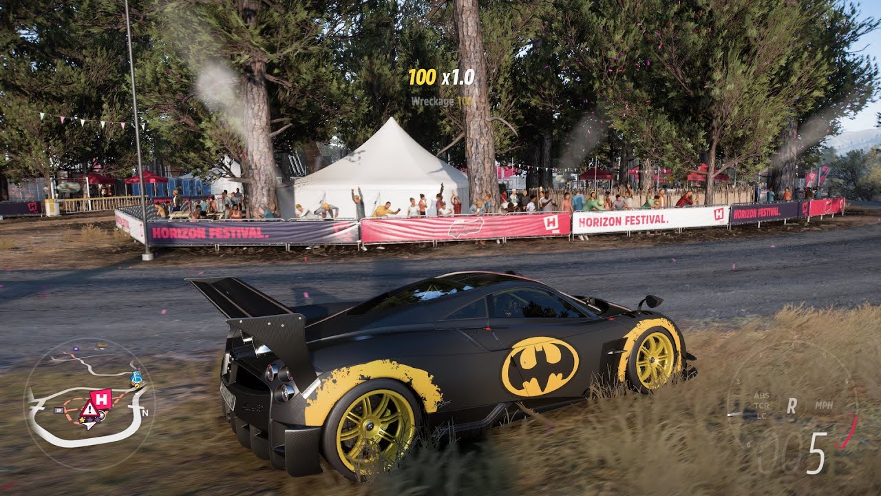 Batmobile Pagani - Forza Horizon 5 - YouTube