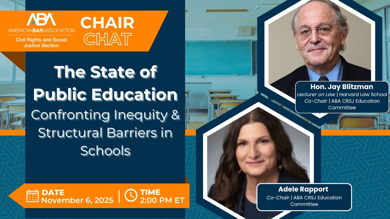 The State of Public Education: Confronting Inequity & Structural ...