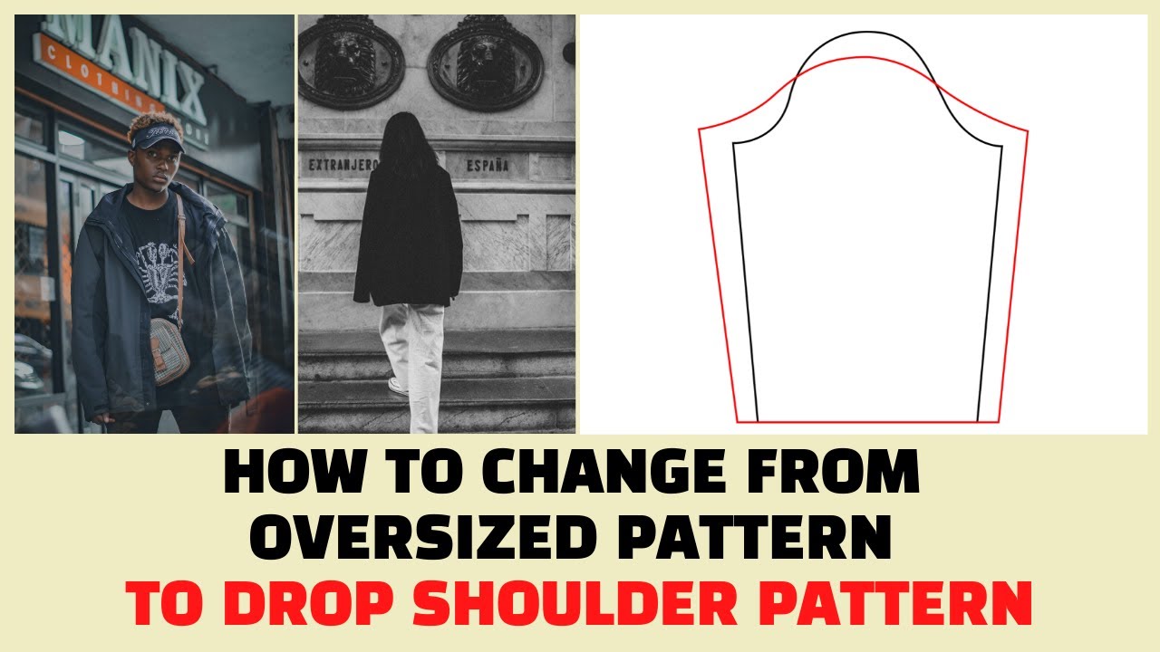 Pattern CAD(optitex) S.H Drop pattern(Sleeve) - 패턴 캐드(옵티텍스) 드롭 패턴(소매 ...