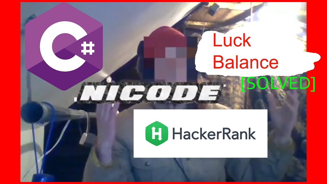 Hacker Rank C# Challenge: Luck Balance - YouTube