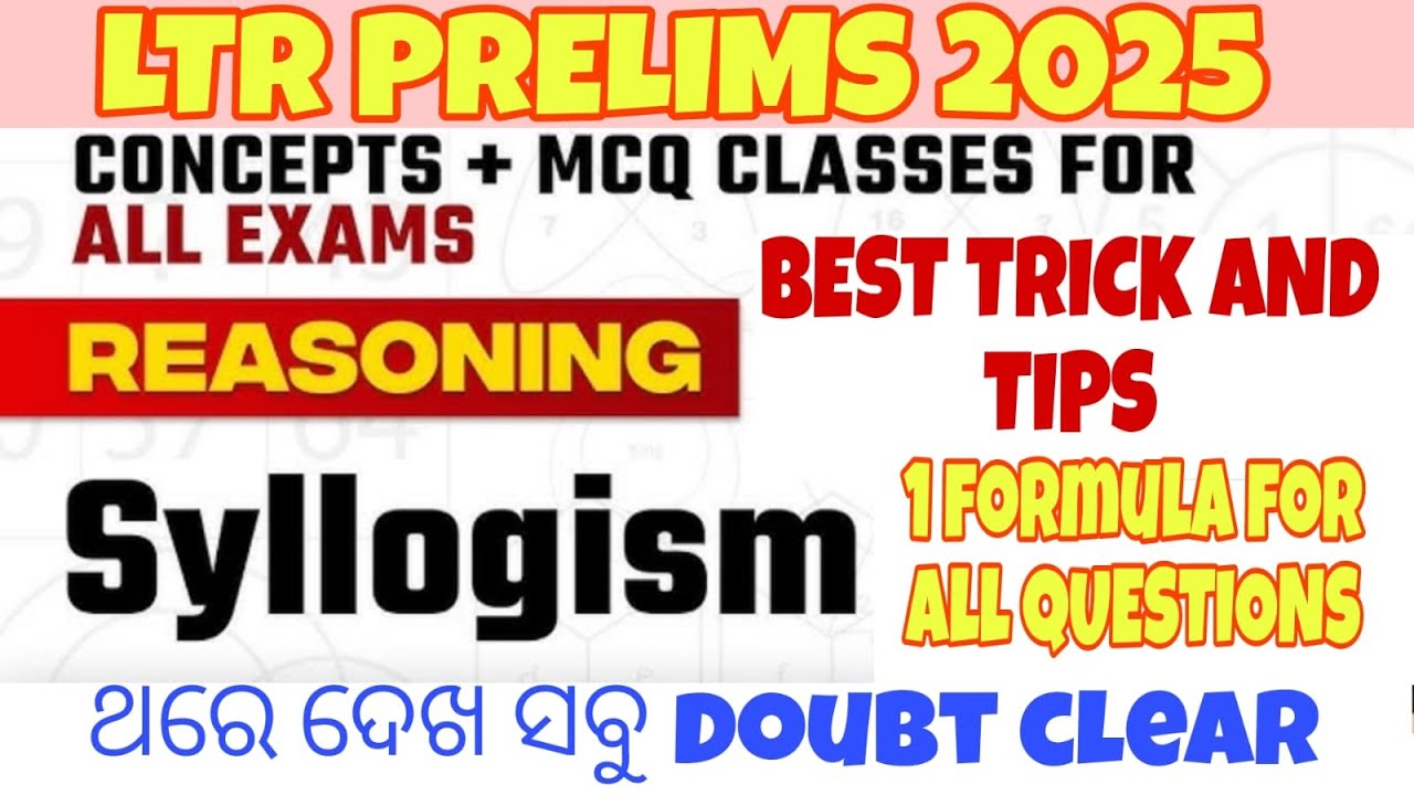 Complete Syllogism || Best Tips and Tricks || Syllogism Basic Concept ...