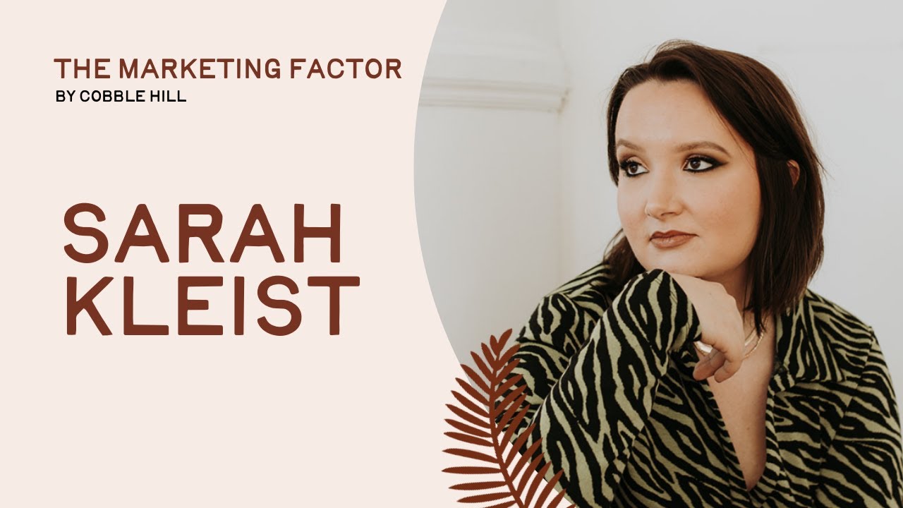 How Theater Taught Sarah Kleist to Bring Brands to Life - YouTube
