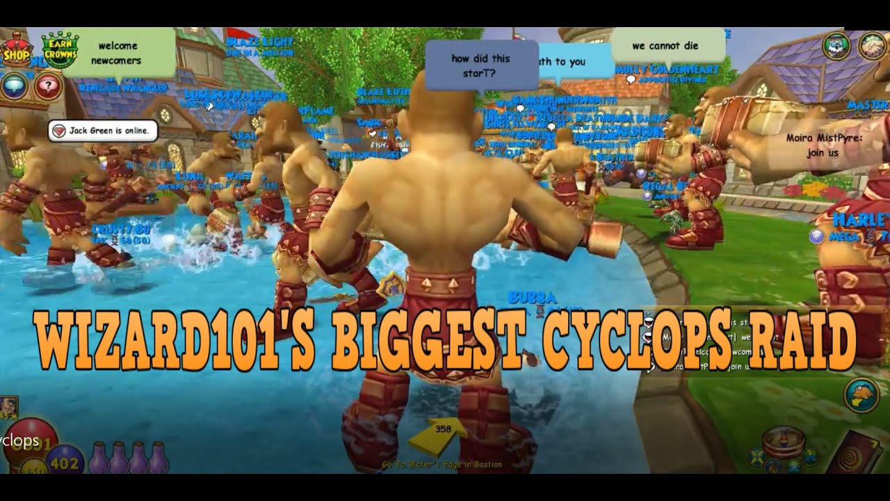 Wizard101 : BIGGEST RAID - YouTube