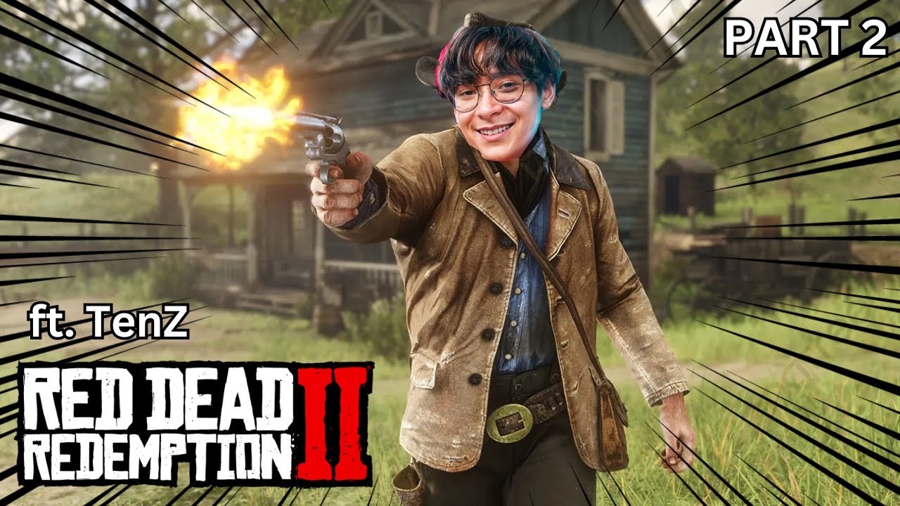 TenZ Plays RED DEAD REDEMPTION 2 (PART 2 - FULL VOD) - YouTube