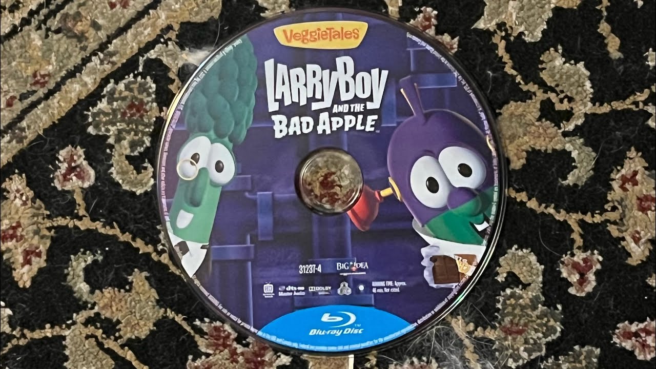 VeggieTales “Larry-Boy and the bad apple” 2006-2012 Blu-ray menu - YouTube