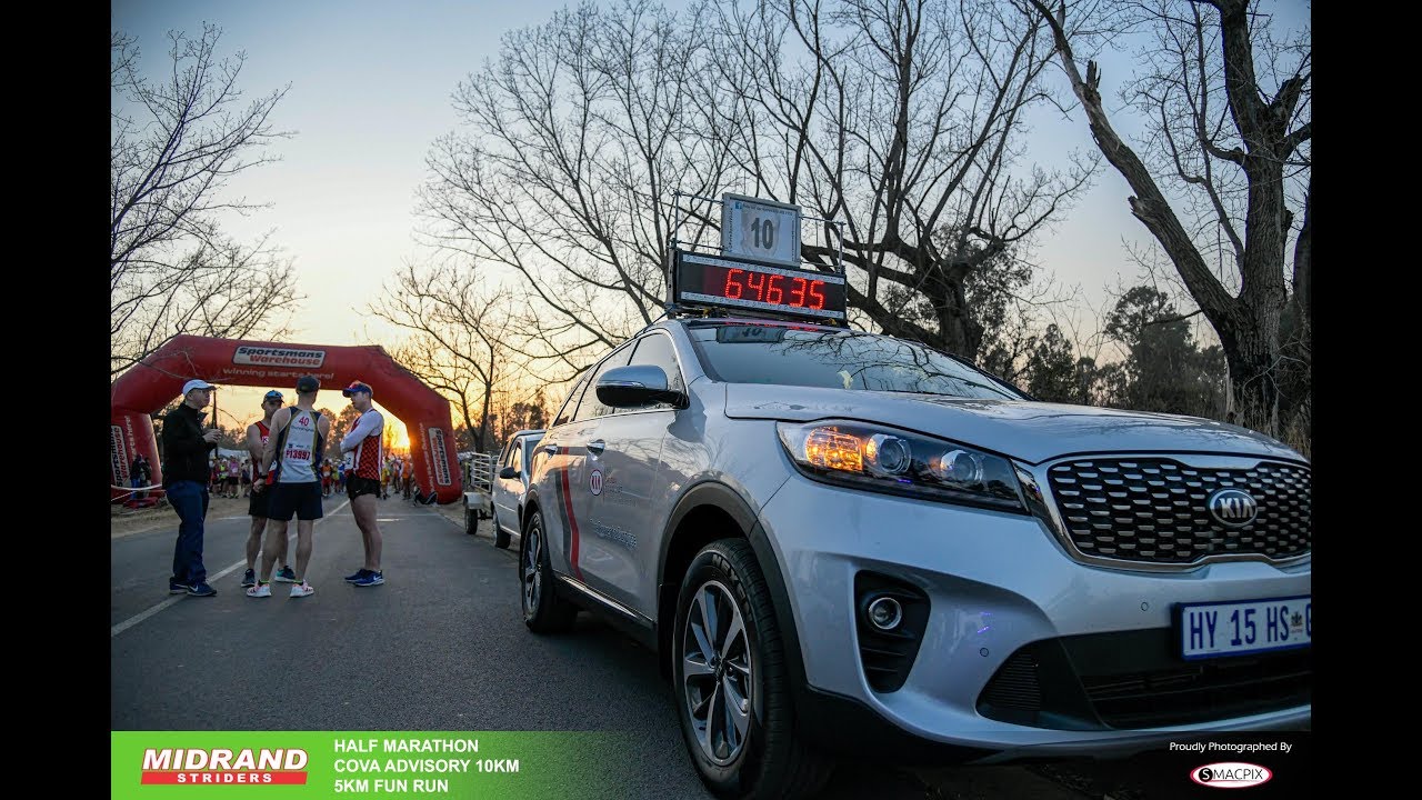 Midrand Striders Road Race (2019) - 10km/21km Start - YouTube