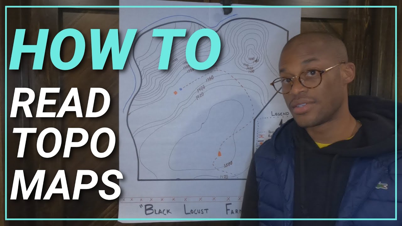 How to Read a Contour Map - YouTube