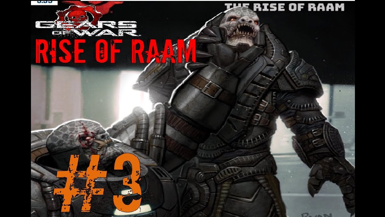 GEARS OF WAR RISE OF RAAM COMIC 3 CON VOCES LOCUST - YouTube