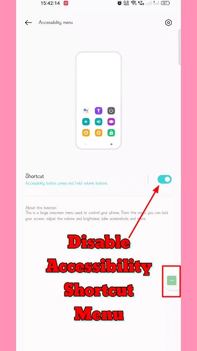 How To Remove Accessibility Shortcut On Android ||#shorts - YouTube