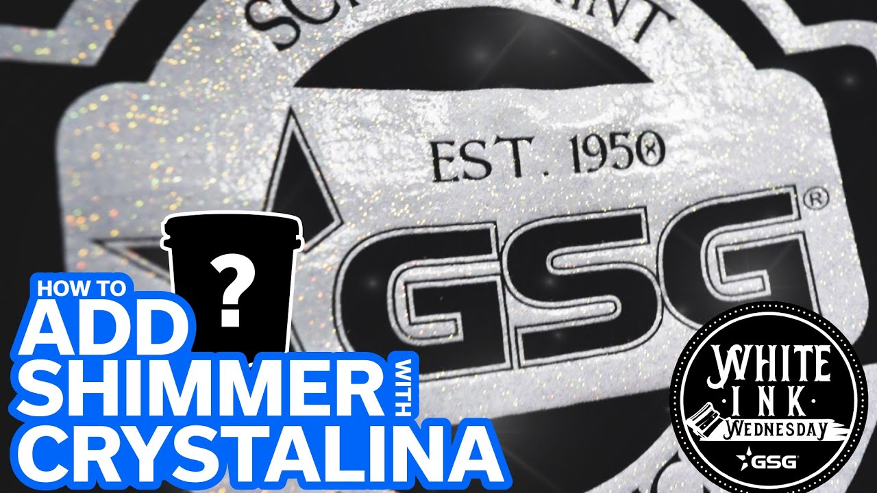 Make Your White Ink Sparkle ICC Crystalina | Glitter Effects Ink ...