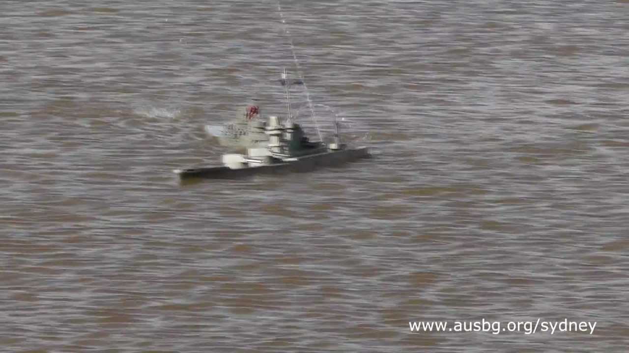 USS Iowa Sunk, August 2012, Sydney - YouTube