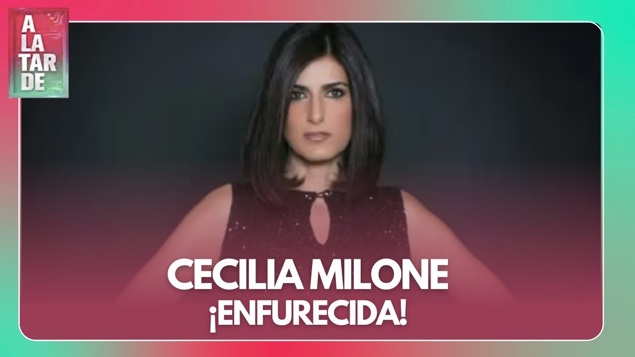 ¡TREMENDO! CECILIA MILONE ENTRE LA ESPADA Y LA PARED - YouTube