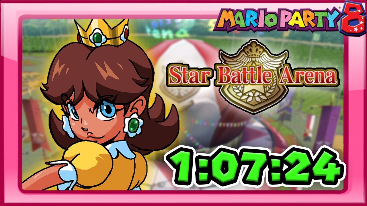 Mario Party 8: Star Battle Arena Speedrun [1:07:24] - YouTube