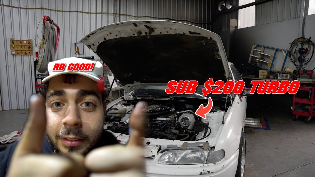 40 DAY RB SWAP - RB Powered Commodore Drift Car - YouTube
