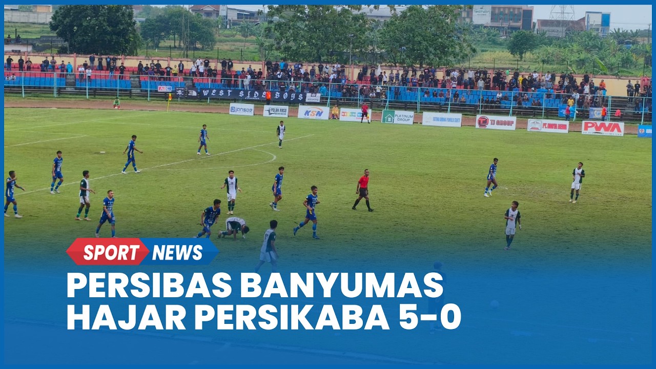 Persibas Banyumas Hajar Persikaba 5-0 dan Melaju ke 8 Besar Liga 4 ...
