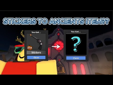 How I Traded Stickers All the Way to an Ancient in MM2 (No Begging ...