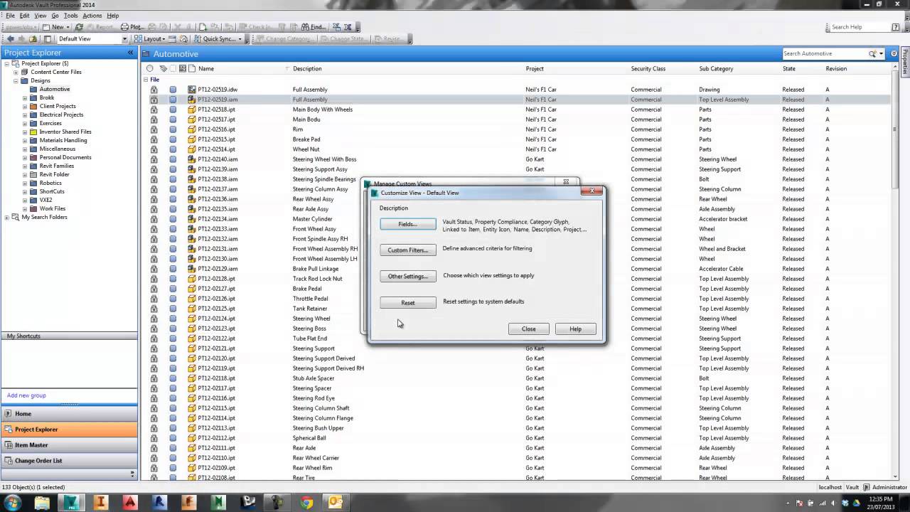 Customizing your view display in Vault - YouTube