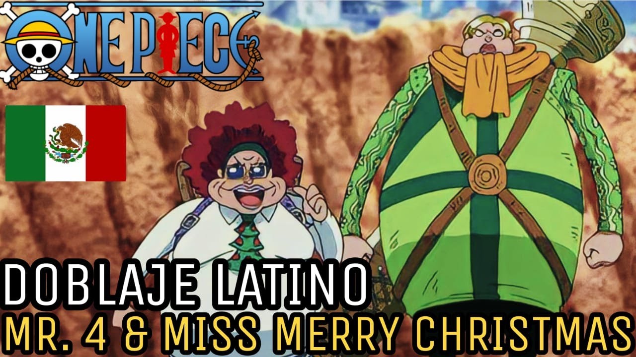 MR 4 & MISS MERRY CHRISTMAS | One Piece | ESPAÑOL LATINO - YouTube