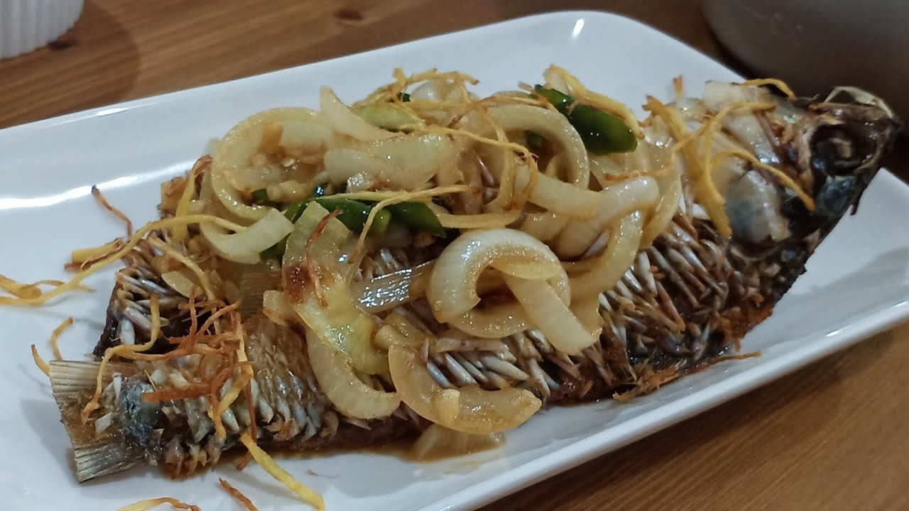 CARA MASAK IKAN MASIN TERUBUK SARAWAK || MASAKAN KAMPUNG || TELOR DADAR ...