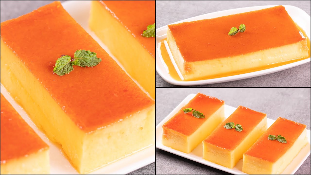 CARAMEL SUJI PUDDING | EGGLESS CARAMEL RAVA PUDDING | WITHOUT OVEN ...